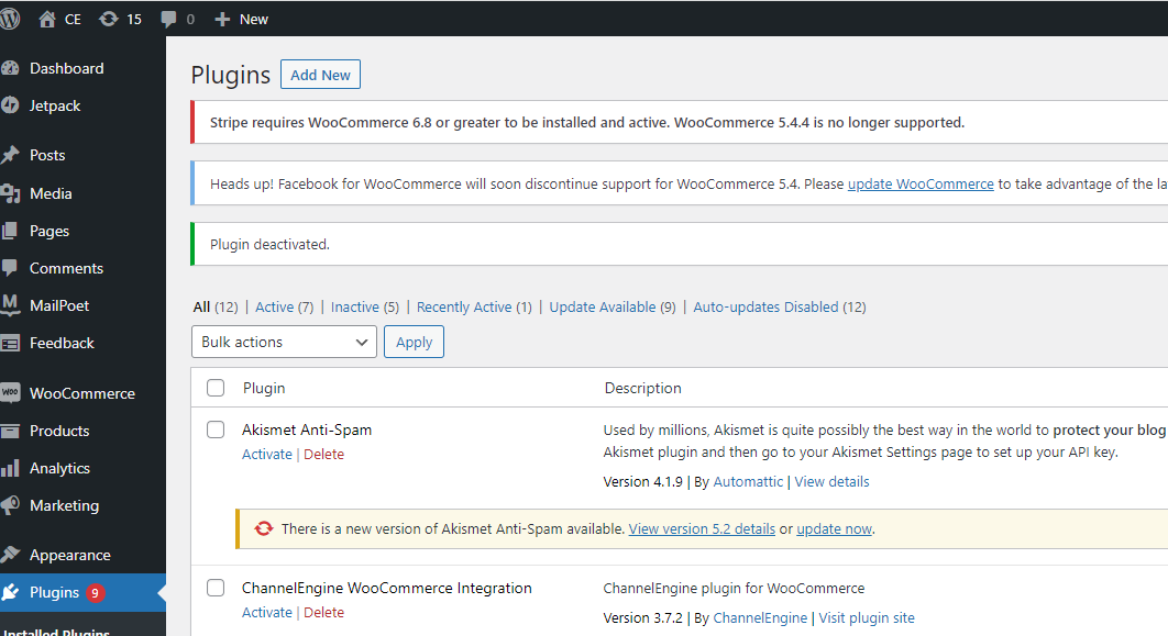 WooCommerce: merchant plugin [retired] – ChannelEngine Help Center