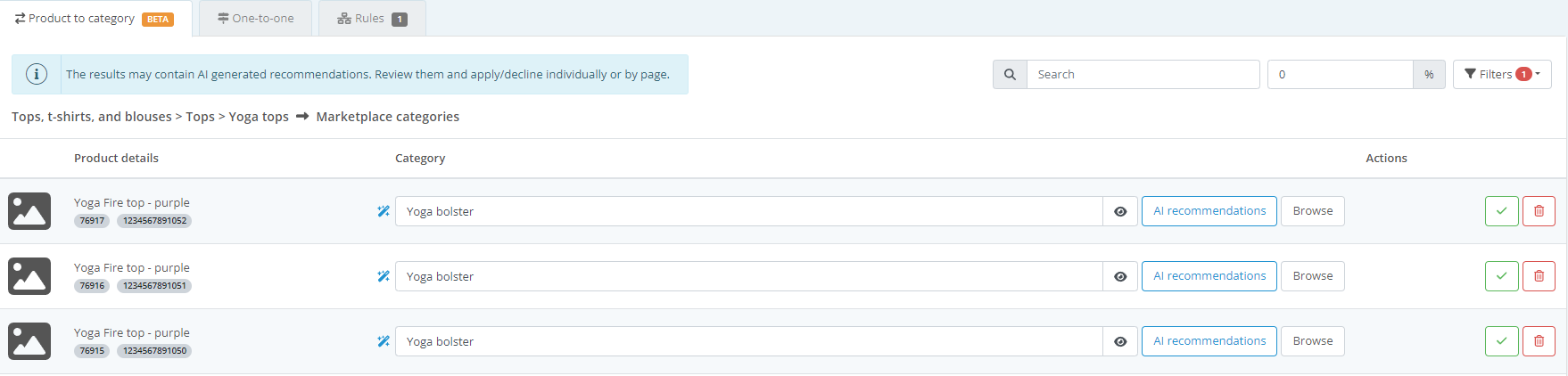 ChannelEngine: AI category mapping [beta] – ChannelEngine Help Center