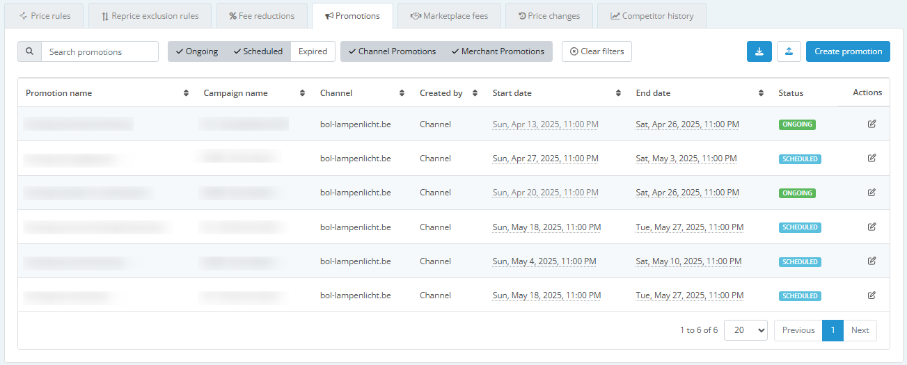ChannelEngine: promotions – ChannelEngine Help Center