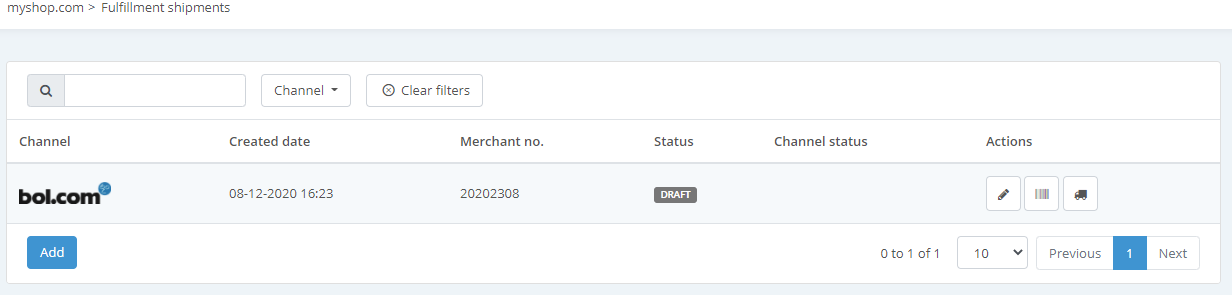 bol: LVB fulfillment shipments – ChannelEngine Help Center